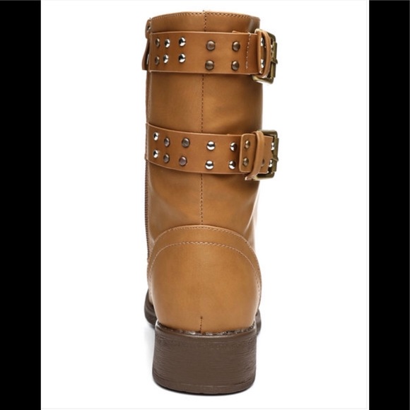 Liliana | Shoes | Double Strap Combat Boot | Poshmark